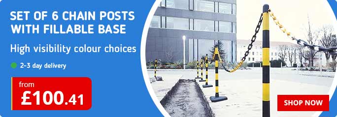 Chain Posts - Plastic Chain and Posts | Workplace Products